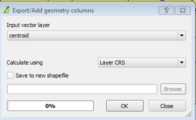 Getting Shapefile Centroids (center point) | CMaps Analytics Connect