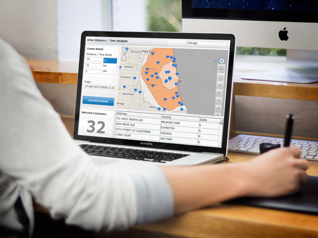 Drive Time Analysis | CMaps Analytics Connect